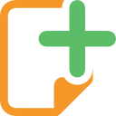 Add, paper, File, document, plus icon