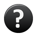 Black, help icon