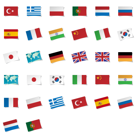 Language Flags Icon