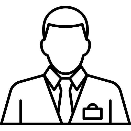 management, Tie, Businessman, people, Boss, Man icon