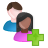 Account, profile, Human, Add, people, plus, user icon