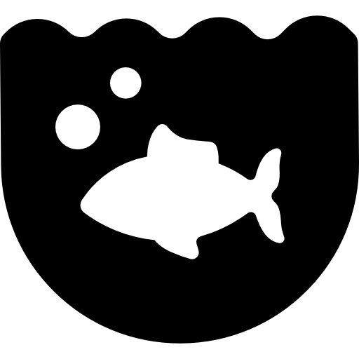 lake, sea, water, nature, fish, fishes icon