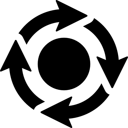 Working, Circle, Ball, Arrows, work, geometry icon