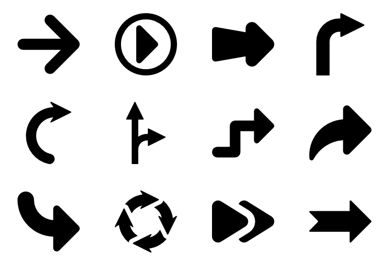 Mix of arrows Icon