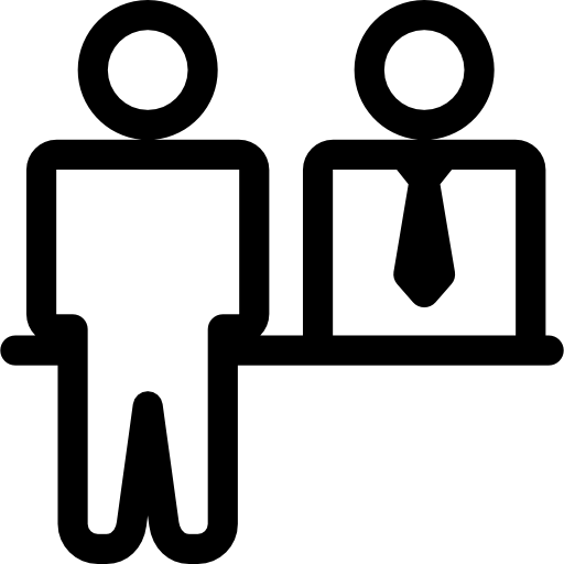 employment, people, Tie, table, Boss, employee icon