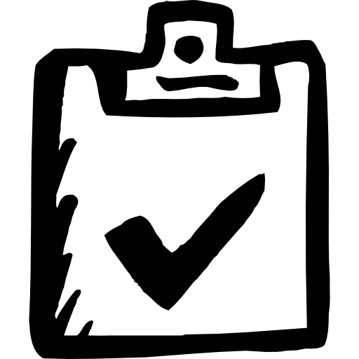 check mark, Notebook, Checked, interface, notepad, checking icon