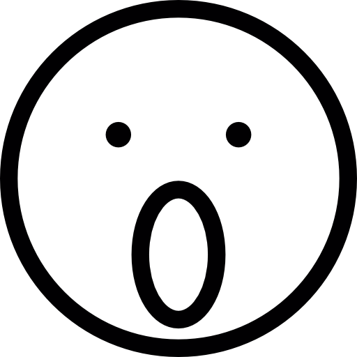 surprise, surprised, Emoticon, Gestures, Face icon