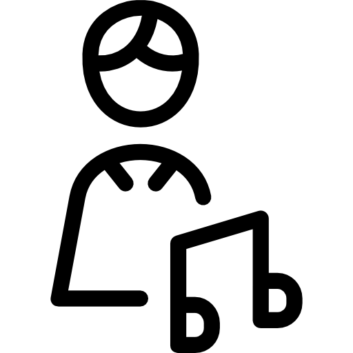 musical, people, men, music, Quaver, Man, music player icon