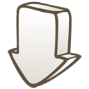 Descend, download, Down, fall, Arrow, descending, Decrease icon