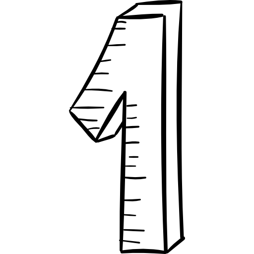 shapes, Countdown, numbers, counting, count, One icon