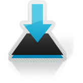 descending, program, download, Descend, fall, Decrease, Down icon