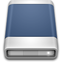 Blue, drive icon