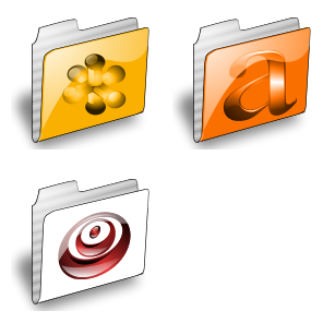 Abstrack Folders Icon