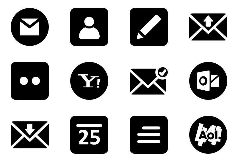 Email and Inbox Icon