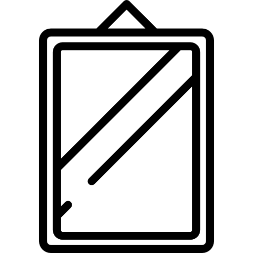 livingroom, tool, mirrors, reflection icon