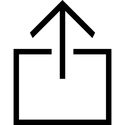 uploading, square, outbox, Arrows, up arrow icon