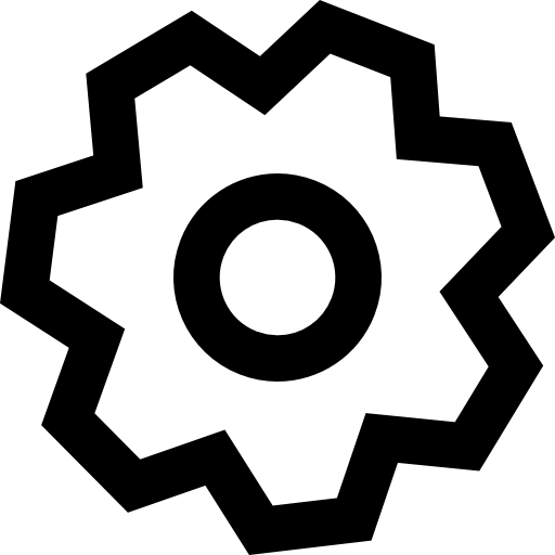 settings, Options, setup, tool, Gear icon