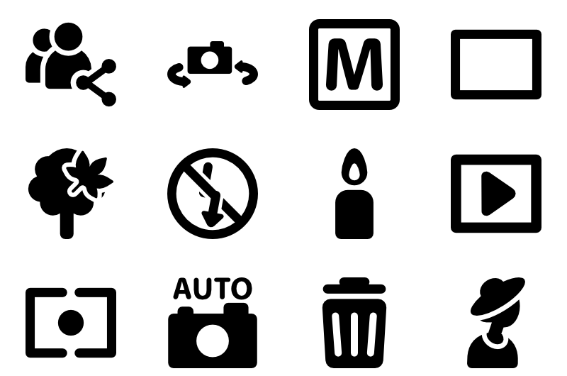 Camera Shooting Modes Icon