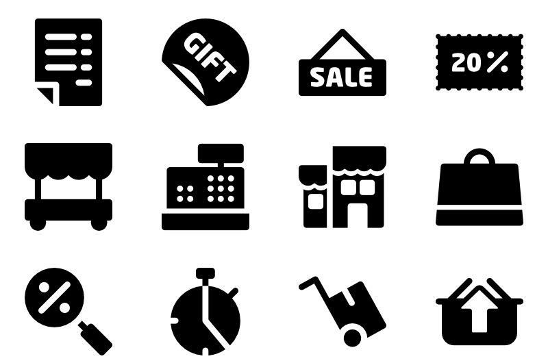 Shopping Fill Icon