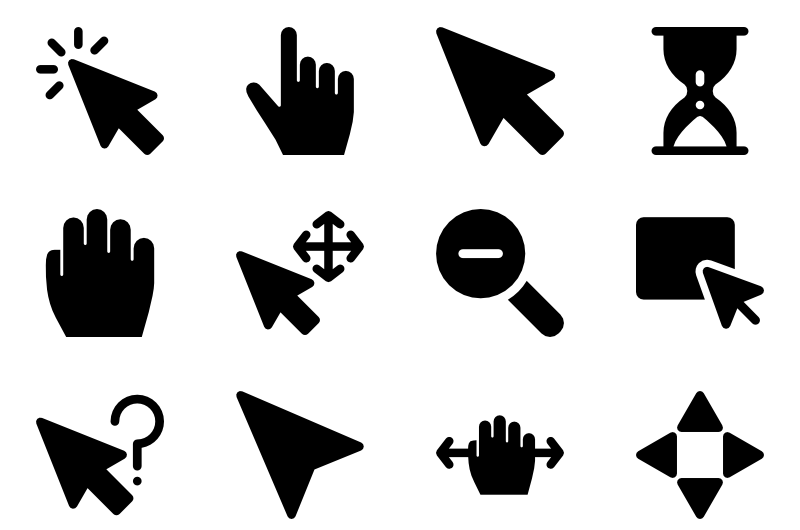 Cursor Fill Icon