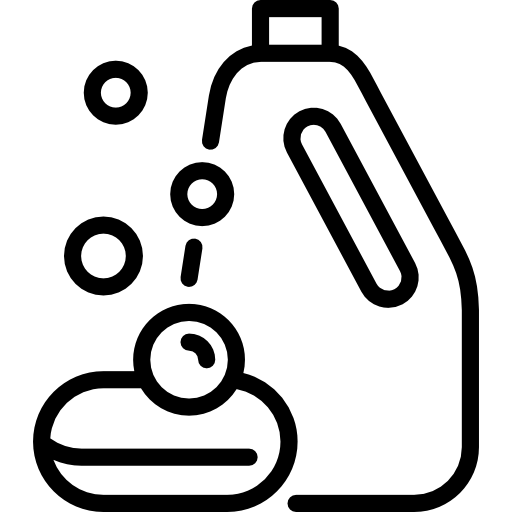 washing, Bubbles, cleaning, Supermarket icon