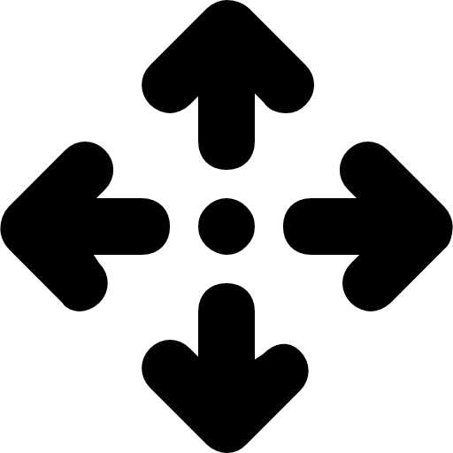 Circle, Cardinal Points, Arrows, Direction, directional icon