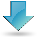 descending, Down, Decrease, fall, download, Descend icon