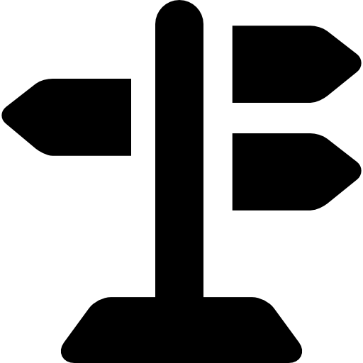 Orientation, Direction, Road sign, directional, Maps And Flags, Panel icon