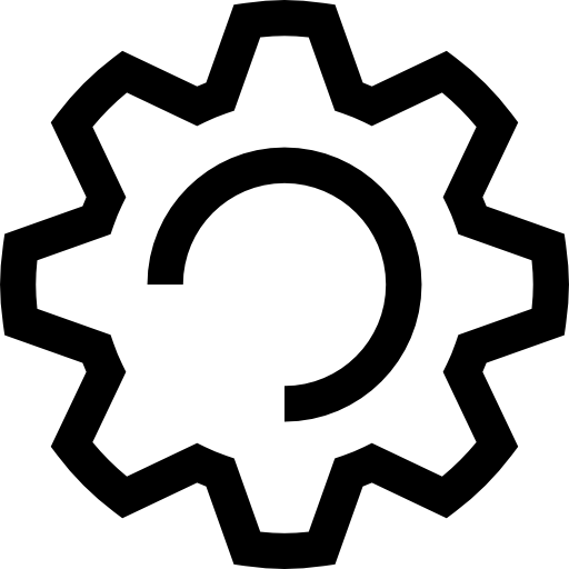 Options, settings, setup, Gear, tool icon
