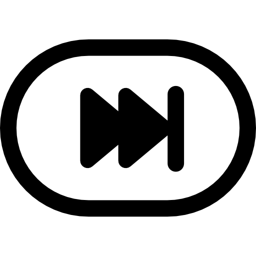 symbol, music player, Arrows, Multimedia Option, video player icon