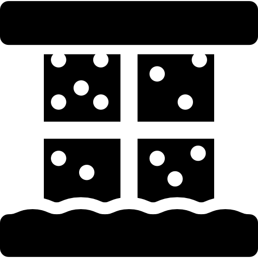 weather, Snow, window, snowing icon