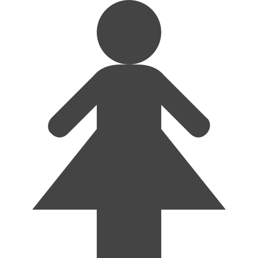 Gender, Female, Femenine, stick man, people icon