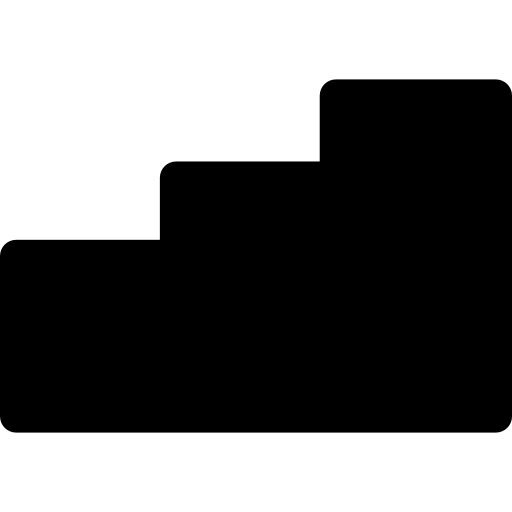 Champions, signs, Stairs, Olympic Games, Celebration, winner icon