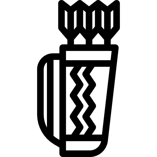 Archery, warrior, indian, weapons, weapon, hunter icon
