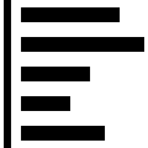 Text Alignment, interface, Text Lines, Bars, Align, Text Format icon