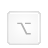 Alt, Key icon
