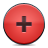 button, Add, red icon