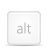 Alt, Key, alternative icon