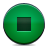 button, stop, green icon
