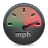 speed, Mph icon