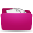 stuffed, Folder, pink icon