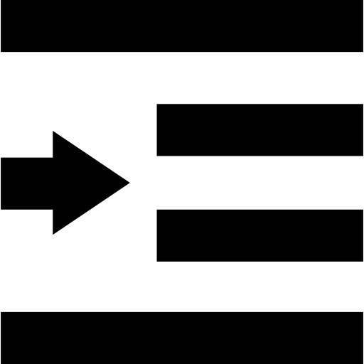 Right Indentation, Text Formatting, Text Format, Arrow, signs, Right ...