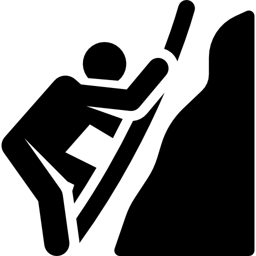 Escalation, Adventure Sports, sports, Climbing, rope icon