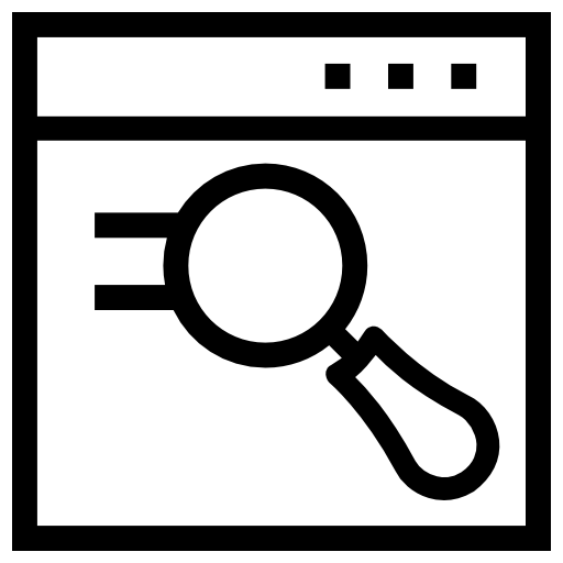 computing, Options, Browser, Loupe, interface, setup, magnifying glass ...