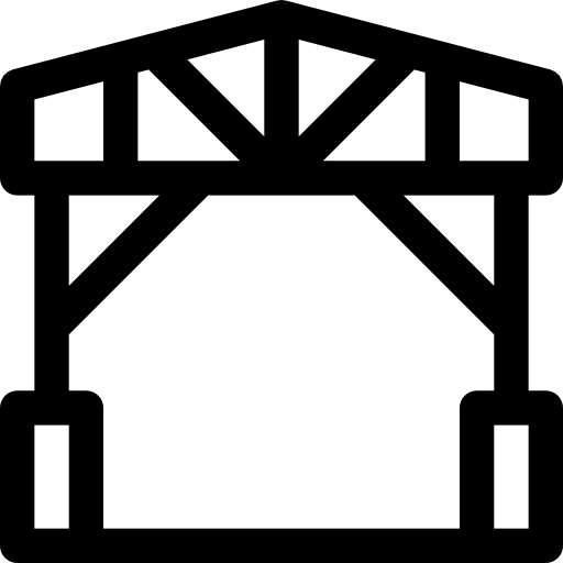 framework, buildings, Construction, metal, Industrial icon