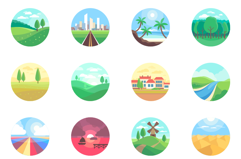 Landscapes Collection Icon