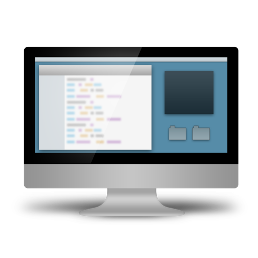Coding, Computer icon