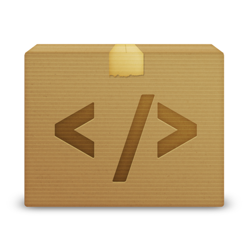 Code, package icon