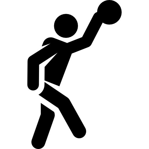 player, Team Sports, stick man, sports, Basketball icon