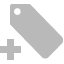 Add, tag icon